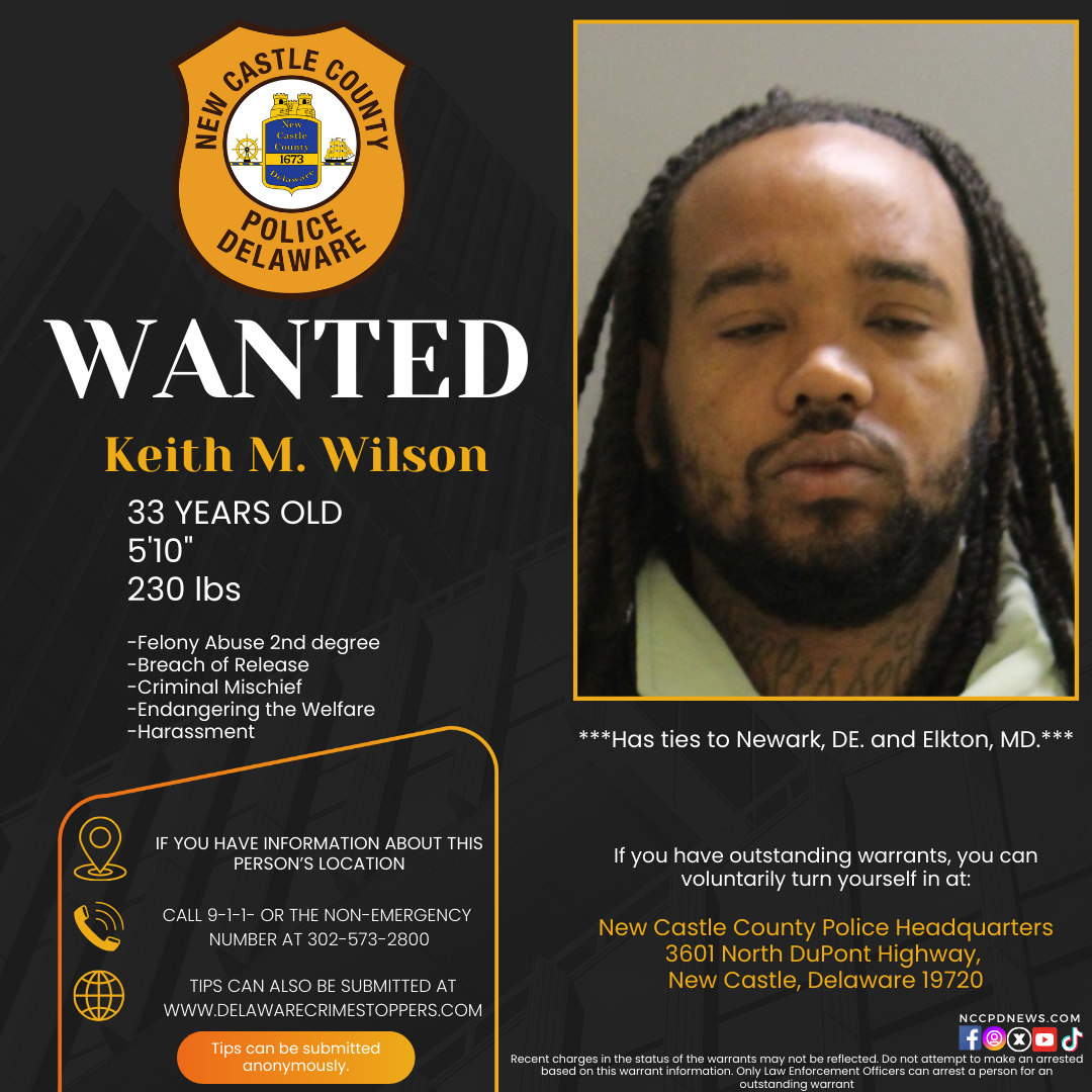 🚨 Wanted Wednesday! 🚨 – New Castle County Police News
