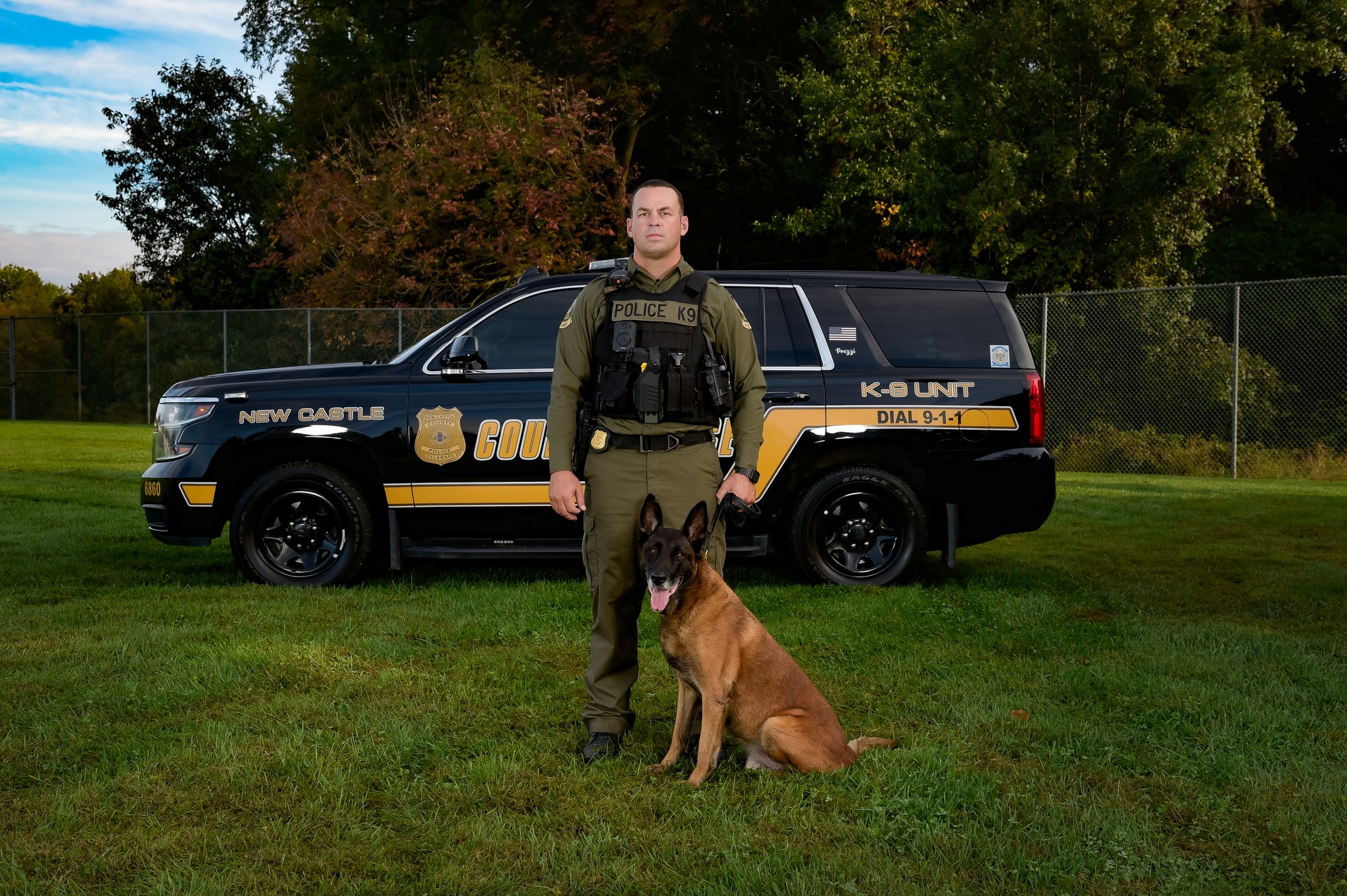 NEW CASTLE COUNTY DIVISION OF POLICE MOURNS THE LOSS OF RETIRED K9 ACE ...
