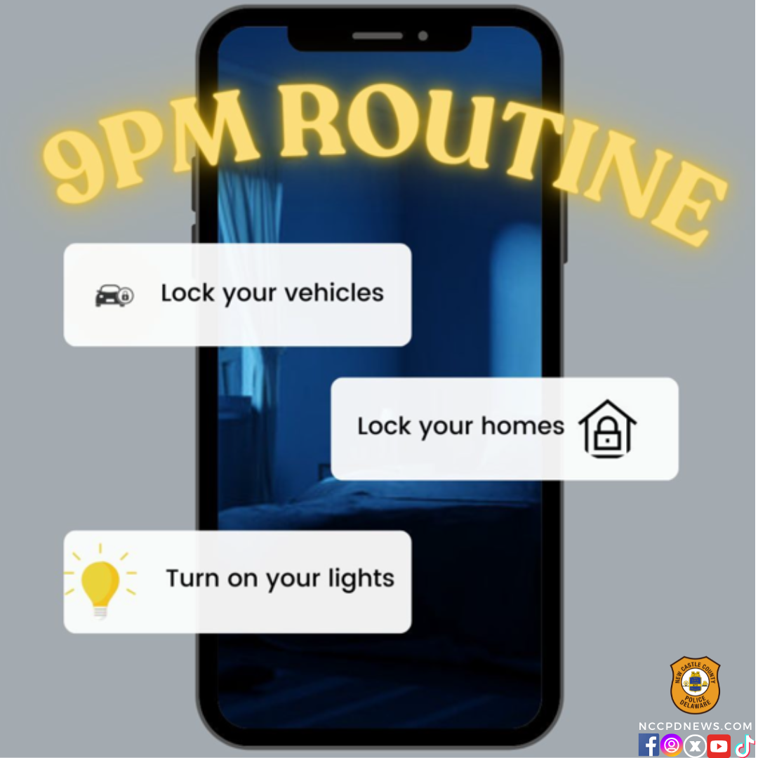 #9PMRoutine Reminder: This Is Why It Matters – New Castle County Police ...